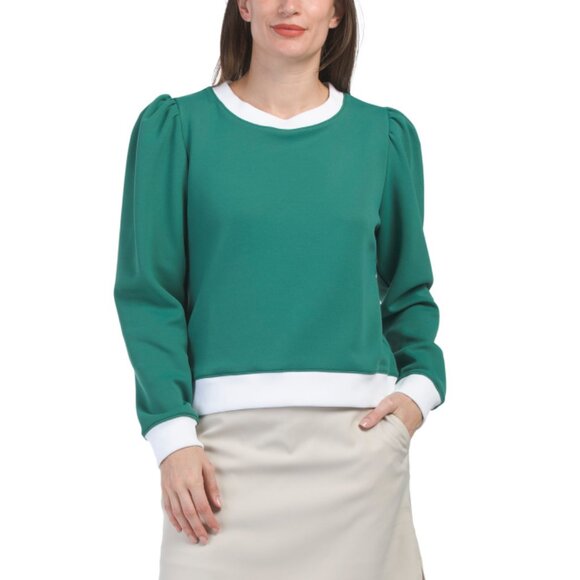 Smith & Quinn | Tops | Smith Quinn Grass Peggy Crew Neck Top | Poshmark